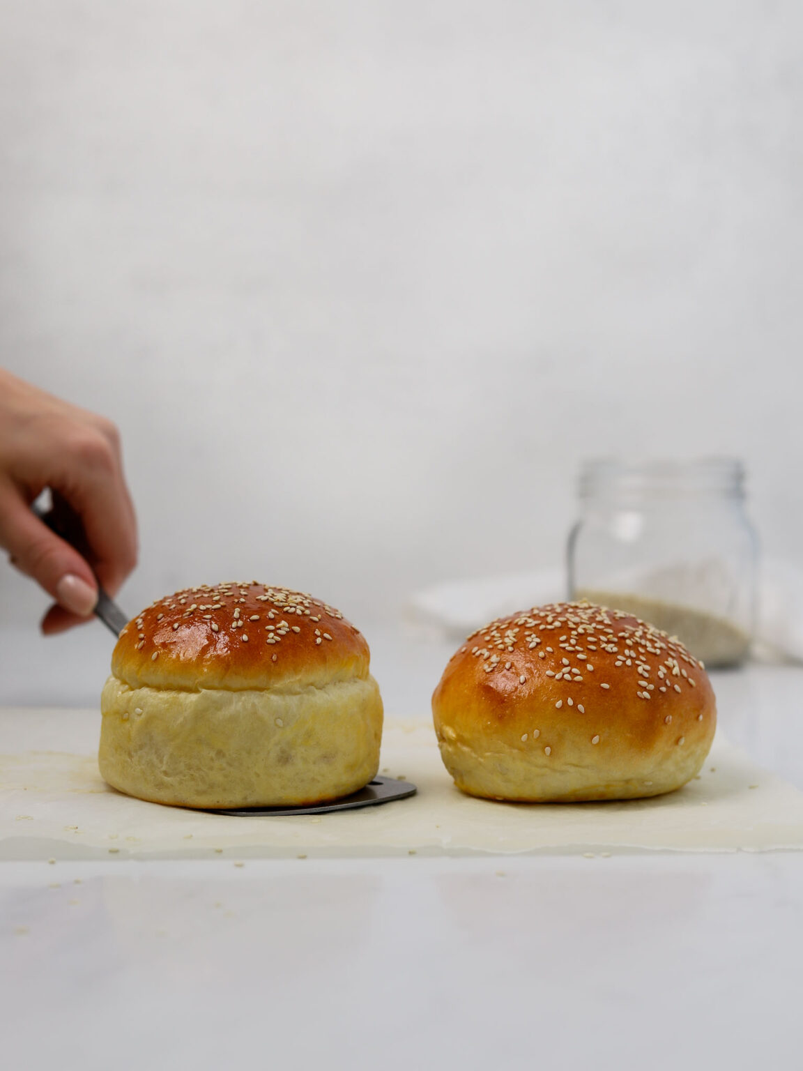 Potato Burger Buns - Bread By Elise