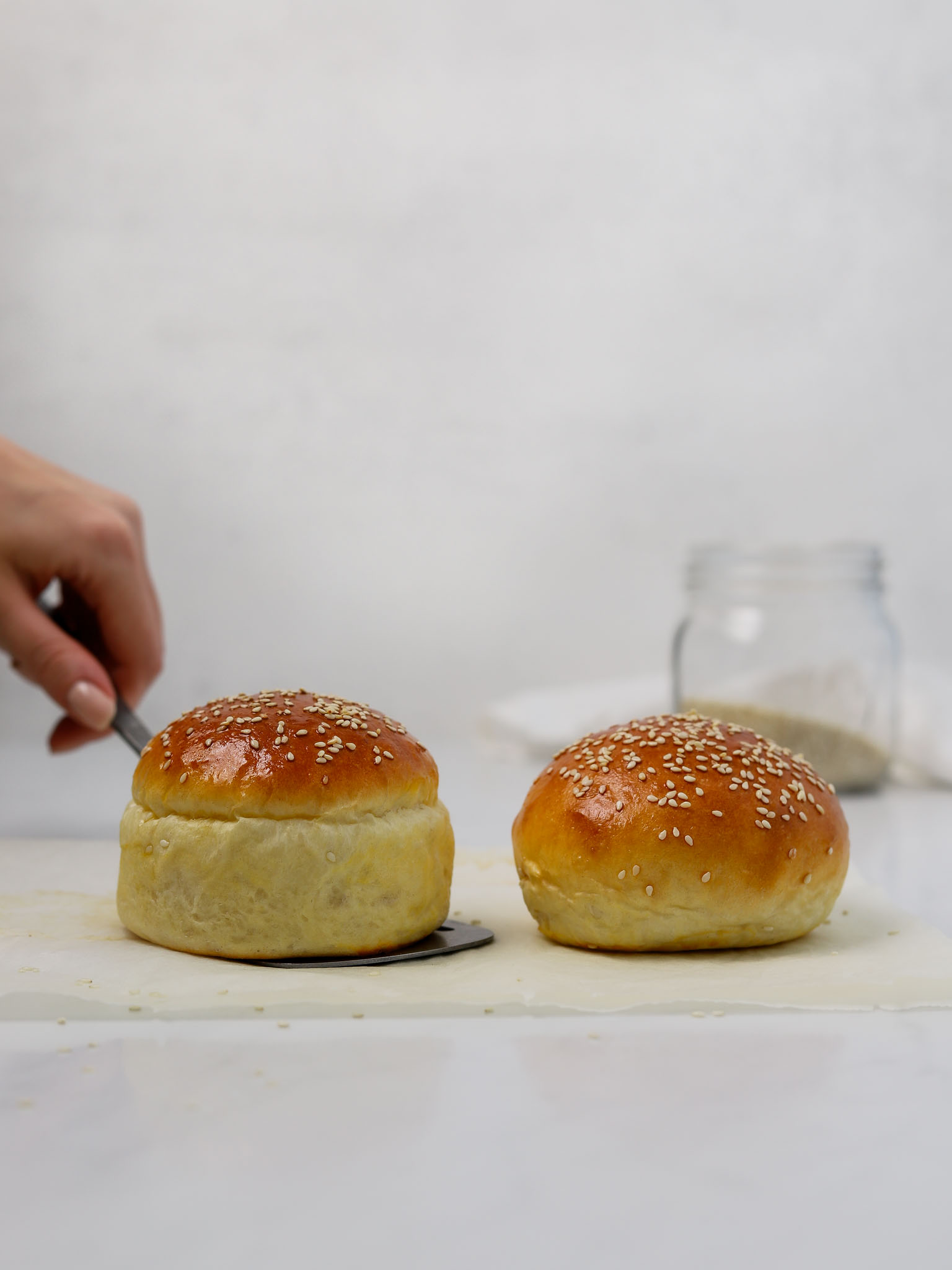Potato Burger Buns - Bread By Elise