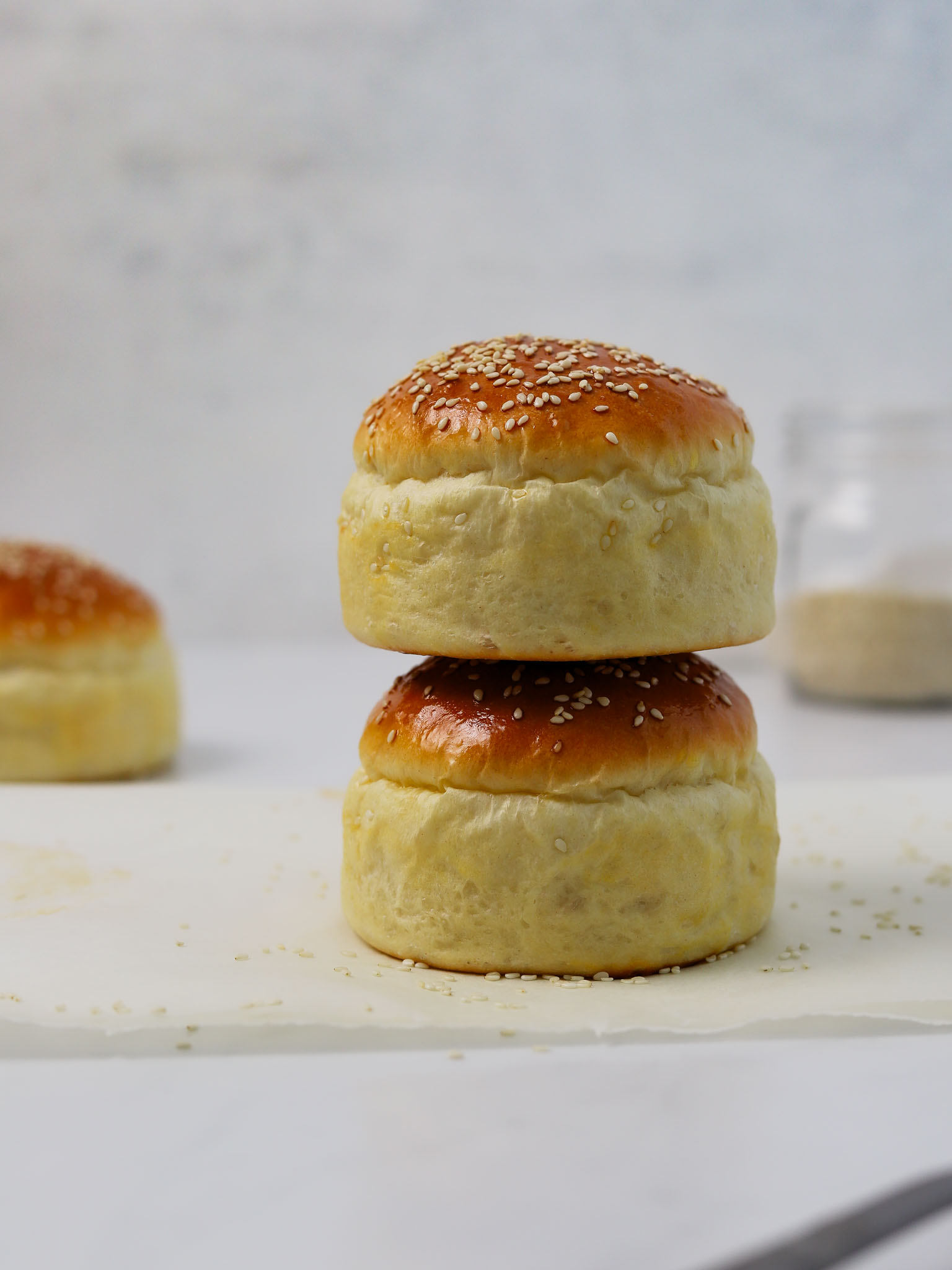 Potato Burger Buns - Bread By Elise
